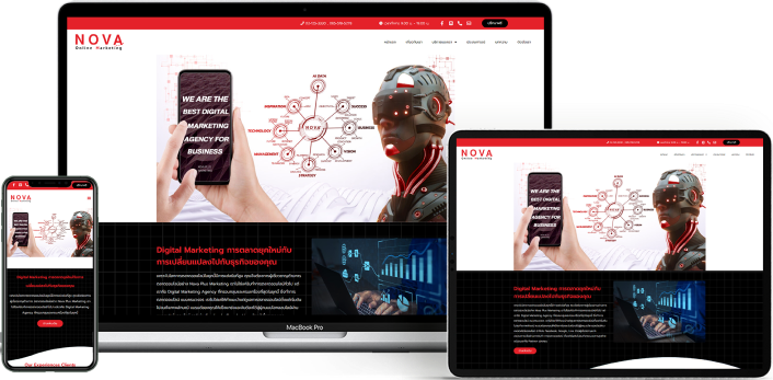 Service : Website - Novaplus Marketing